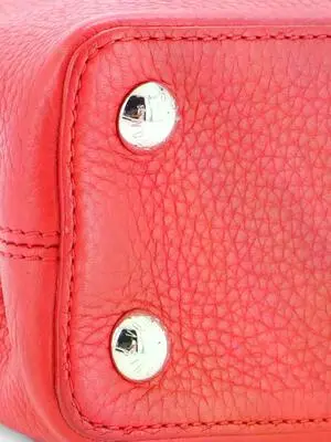 LOUIS VUITTON Capucines Bb Satchel Bag - Red