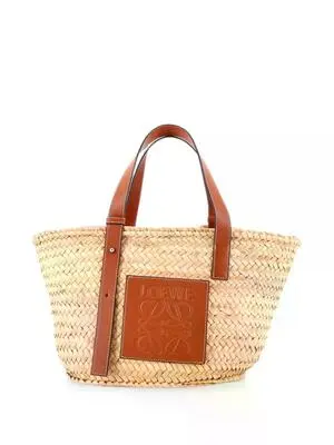 Loewe Basket Raffia Medium Tote Bag