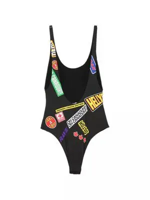 Dsquared2 Graphic Print One Piece Swimsuit