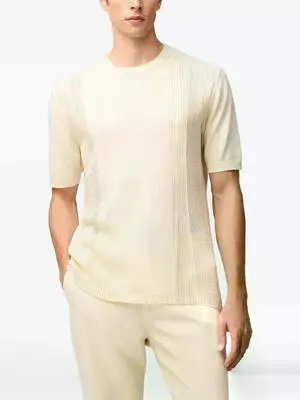 RETORI Mixed-stitch Knit T-shirt
