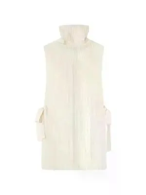 RETORI Rib-knit Side-tie Vest