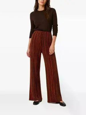 RETORI Retro' Striped Wide-leg Trousers