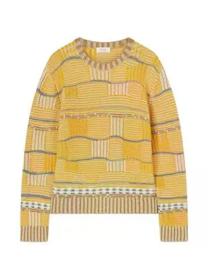 RETORI Crew-neck Sweater - Yellow