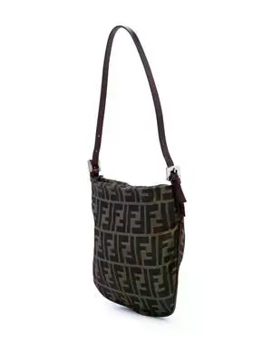 Fendi 20th Century Zucca Canvas Shoulder Bag