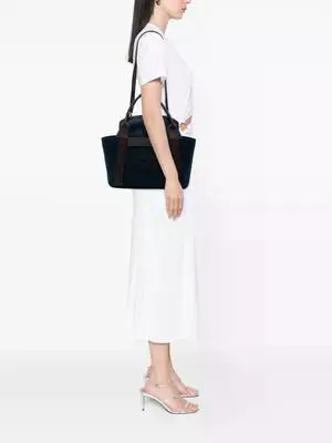 Hermès 2024 Toile Sac De Pansage Satchel - Blue