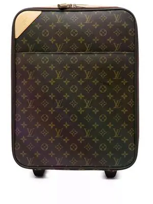 LOUIS VUITTON 2006 Monogram Pegase 45 Travel Bag - Brown