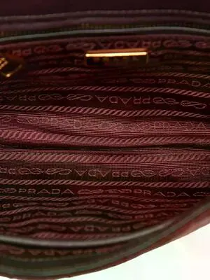 Prada 2013-2026 Impuntu Tessuto Chain Crossbody Bag
