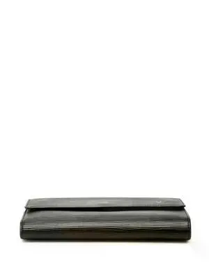 LOUIS VUITTON 2005 Epi Trifold Wallet Long Wallets