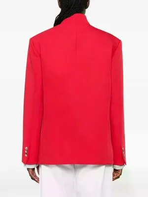 VICOLO Single-button High-neck Blazer