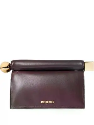 Jacquemus Rond Carré Logo-plaque Clutch Bag