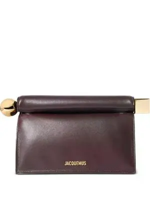 Jacquemus Rond Carré Logo-plaque Clutch Bag