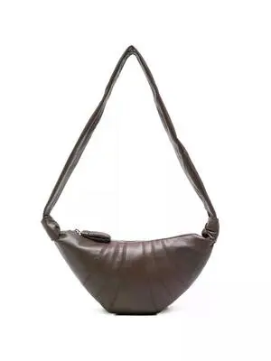 LEMAIRE Small Croissant Shoulder Bag - Brown