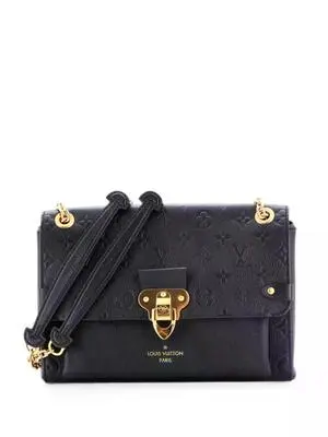 LOUIS VUITTON Vavin Handbag Monogram Empreinte Leather Pm Crossbody Bag - Black
