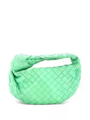 Bottega Veneta Jodie Mini Hobo Bag Intrecciato Nappa - Green