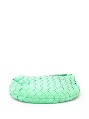 Bottega Veneta Jodie Mini Hobo Bag Intrecciato Nappa - Green