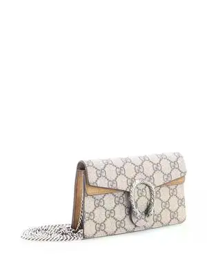 Gucci Dionysus Gg Coated Canvas Super Mini Crossbody Bag