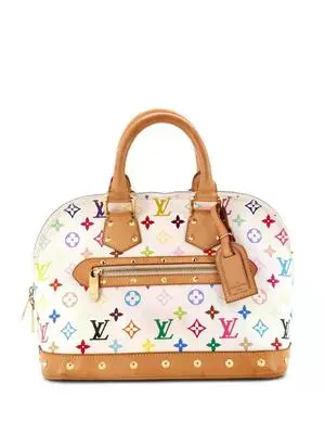 LOUIS VUITTON Monogram Multicolor Alma Pm Satchel