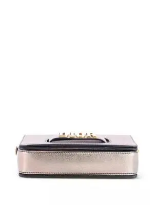 Dior Dioevolution Flap Bag Leather Medium Shoulder Bag - Brown