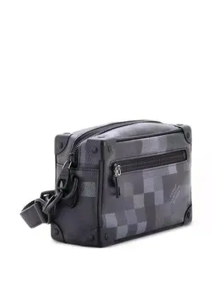 LOUIS VUITTON Soft Trunk Bag Damoflage Canvas Mini Crossbody Bag