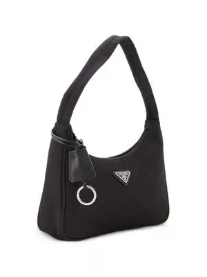 Prada Re-edition 2000 Hobo Bag - Black