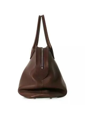 THE ROW Agnes 15 Leather Shoulder Bag