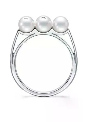 TASAKI Balance Light Pearl Ring - Silver
