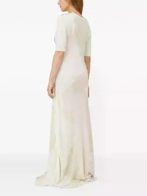 RETORI Retrofit Mixed-media Maxi Dress