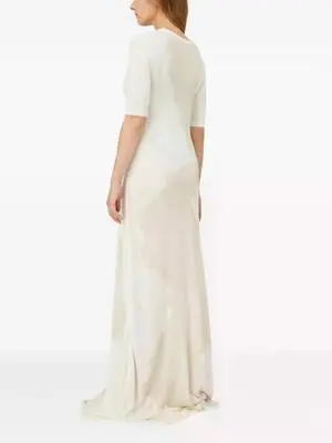 RETORI Retrofit Mixed-media Maxi Dress