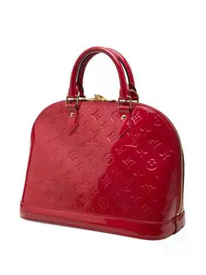 LOUIS VUITTON 2014 Monogram Vernis Alma Pm Handbag