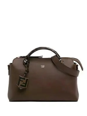 Fendi 2018-2026 Medium Leather The Way Satchel - Brown