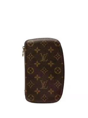 LOUIS VUITTON 2001 Monogram Geode Organizer Zippy Wallet Long Wallets