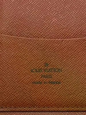 LOUIS VUITTON 2001 Monogram Geode Organizer Zippy Wallet Long Wallets