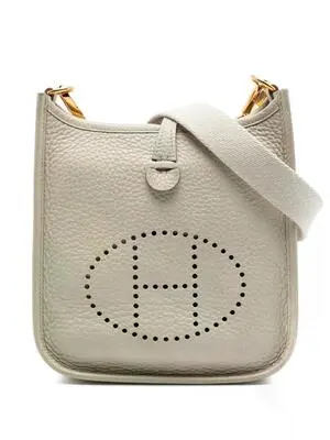 Hermès Clemence Evelyne I Tpm 16 Crossbody Bag - Grey