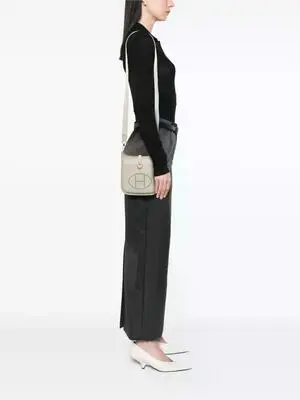 Hermès Clemence Evelyne I Tpm 16 Crossbody Bag - Grey