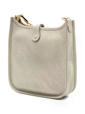 Hermès Clemence Evelyne I Tpm 16 Crossbody Bag - Grey