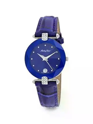 MATHEY TISSOT Pyramide 34mm Watch - Blue