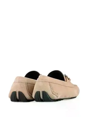 FERRAGAMO Parigi Eco Suede Driving Loafers