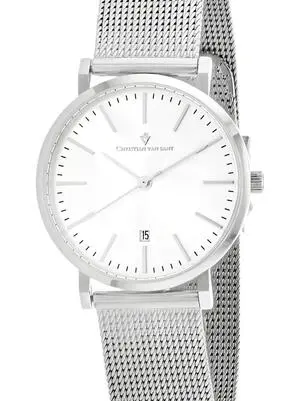 CHRISTIAN VAN SANT Paradigm Mesh Watch - Silver