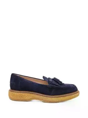 TOD'S Suede Loafers - Blue
