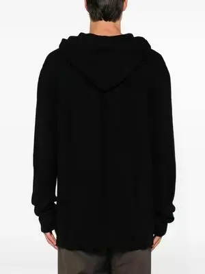 Rick Owens Knitted Hooded Sweater