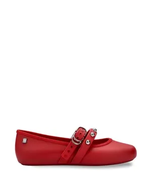 Melissa Soft Studs Ballerinas - Red
