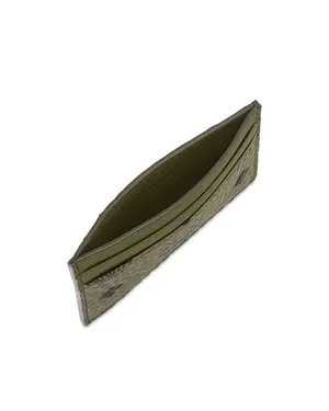 Mcm Aren Visetos Logo Card Case