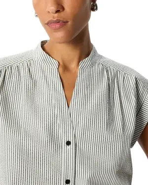 Whistles Seersucker Stripe Shirt