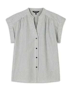 Whistles Seersucker Stripe Shirt