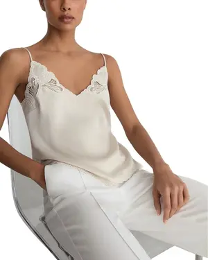 REISS Joanie Satin Cami