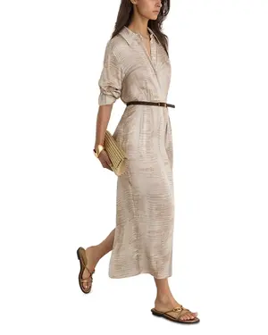 REISS Sienna Shirtdress