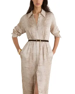 REISS Sienna Shirtdress