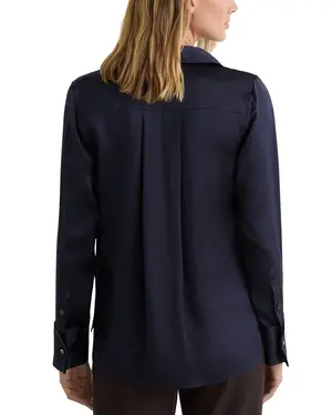 REISS Petite Silk Shirt