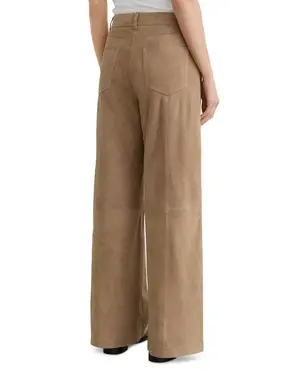 REISS Keria Suede Pants