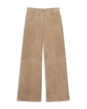 REISS Keria Suede Pants